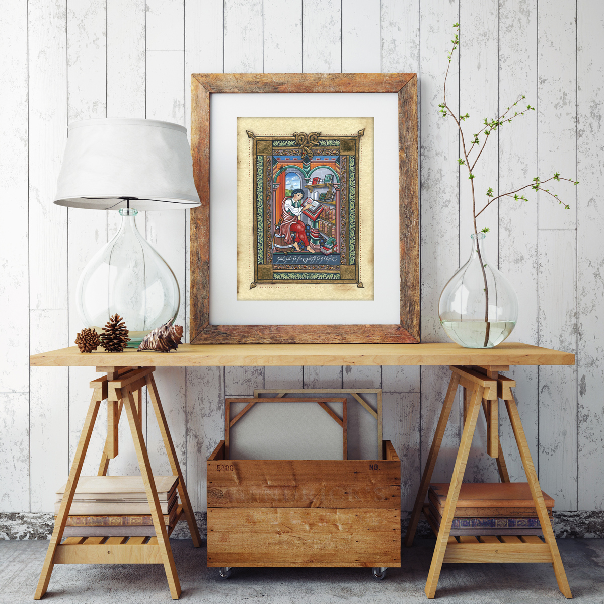 Bilbo in the Library at Rivendale - Jay's Tolkien