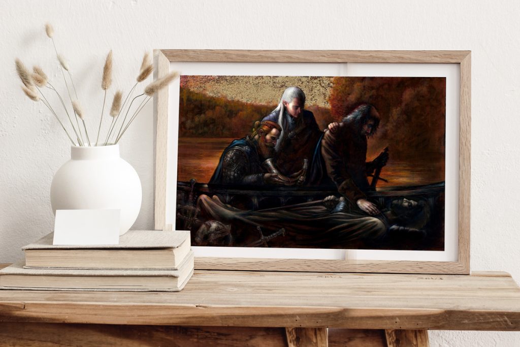 The Falls of Rauros 2019 PRINT - Jay's Tolkien