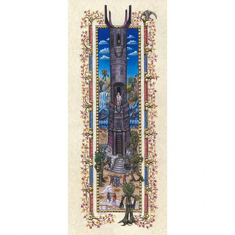 Gandalf In the Library at Minas Tirith - Jay's Tolkien