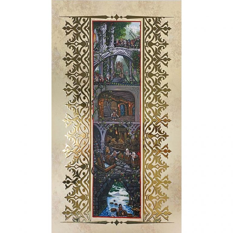 Gandalf In the Library at Minas Tirith - Jay's Tolkien