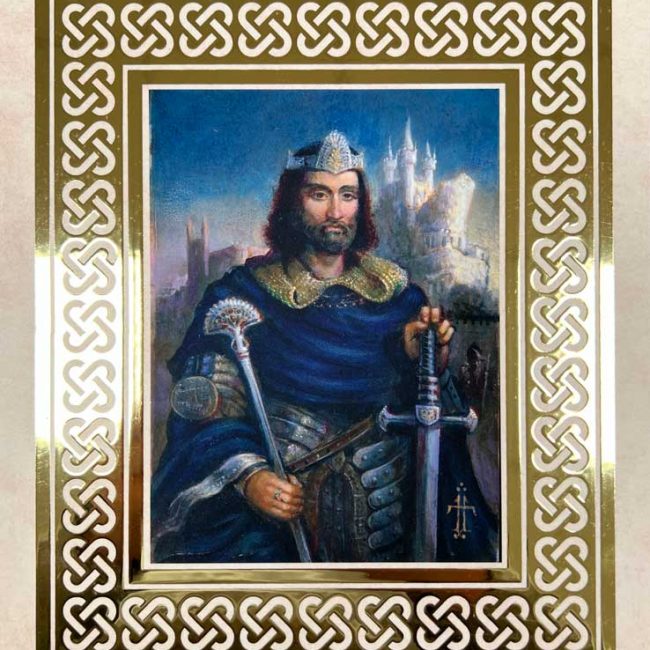 Kings of Middle Earth Gold foil Series (6 prints) (Aragorn and Theoden ...